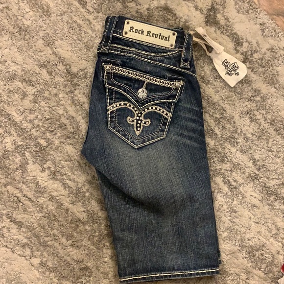 Rock Revival | Shorts | Never Worn Rock Revival Knee High Shorts | Poshmark